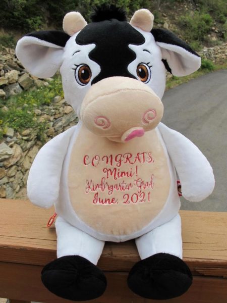 Embroidered Stuffed Animals - old - Ooh How Pretty Embroidery Art